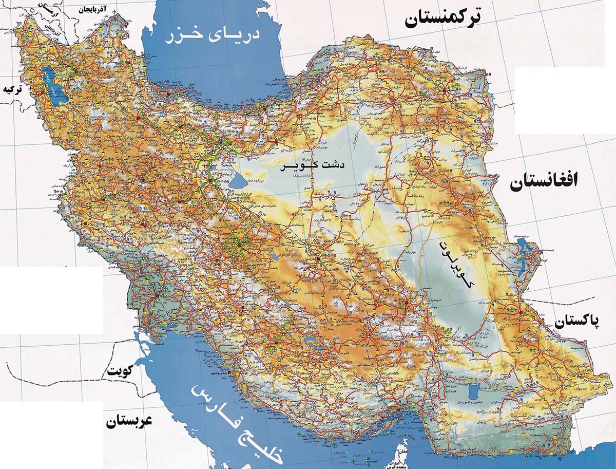 Iran map